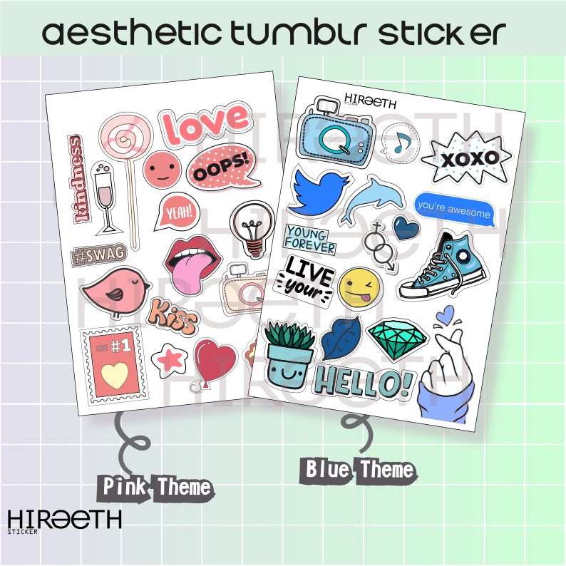 Jual Stiker tumblr sticker hp smartphone aesthetic lucu cool | Shopee ...