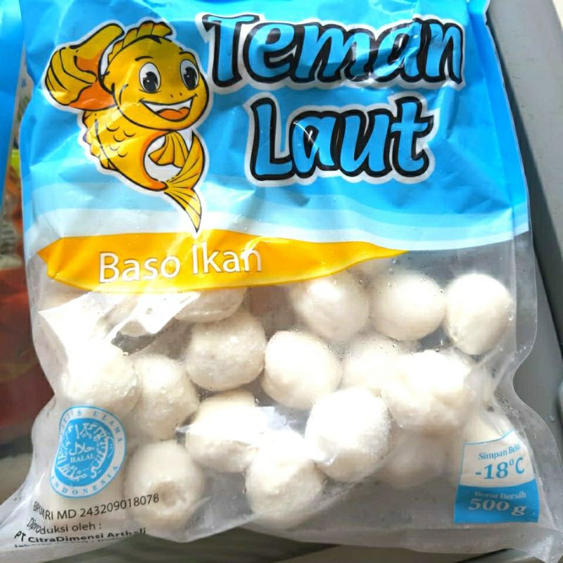 Jual TEMAN LAUT BAkSO IKAN 500 GRAM | Shopee Indonesia
