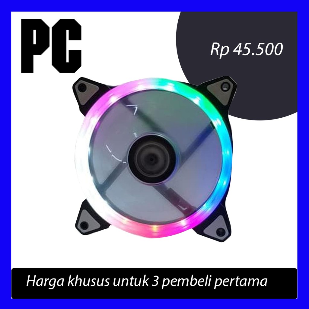 Jual Imperion Orbit 12 CM RGB Ring Fan/KOMPUTER/KIPAS/FAN CASING ...