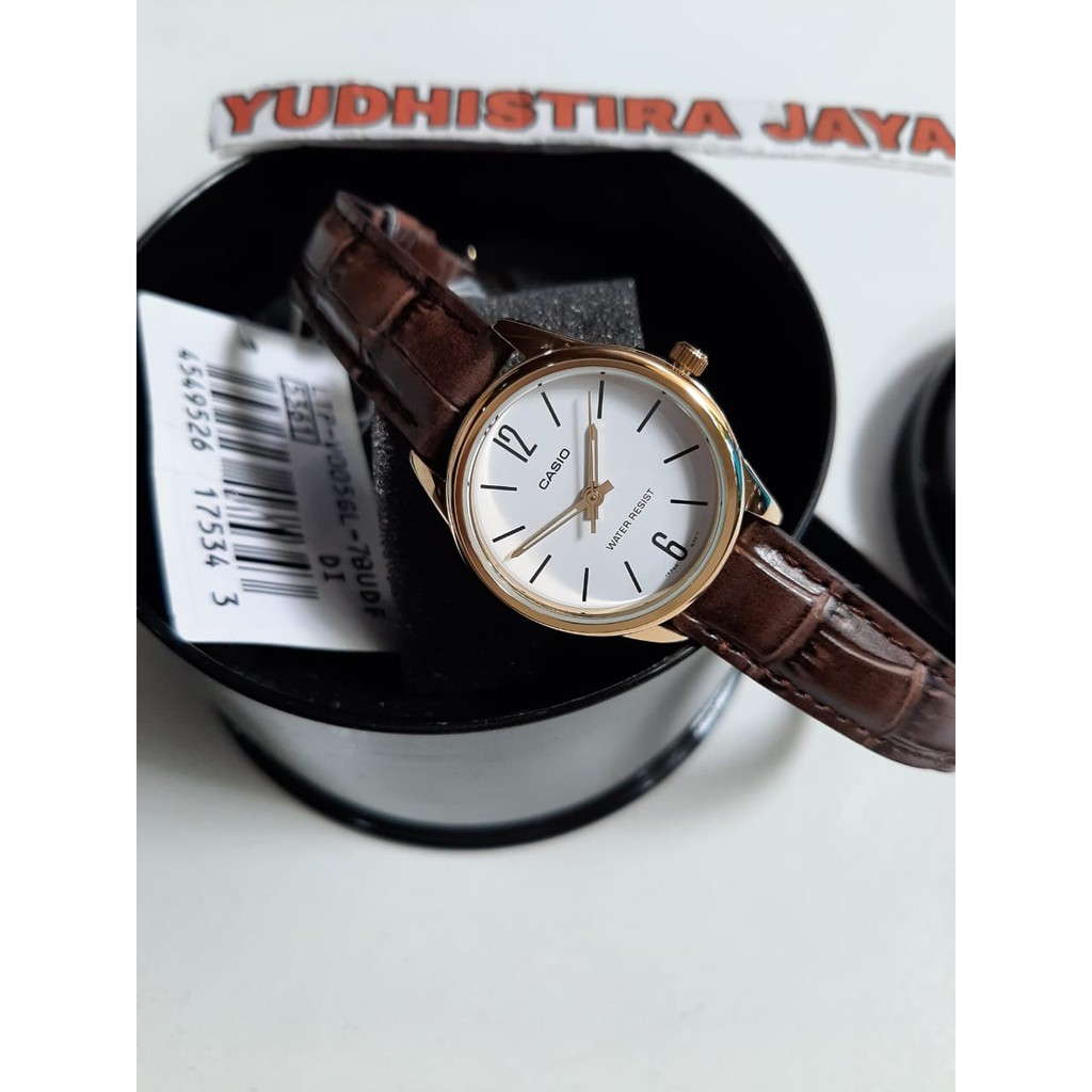 Jual Casio Ltp V005gl Jam Tangan Wanita Analog Original Grs Resmi