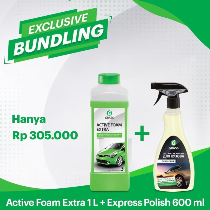 Jual Active Foam Extra 1 liter & Express Polish 500ml | Shopee Indonesia