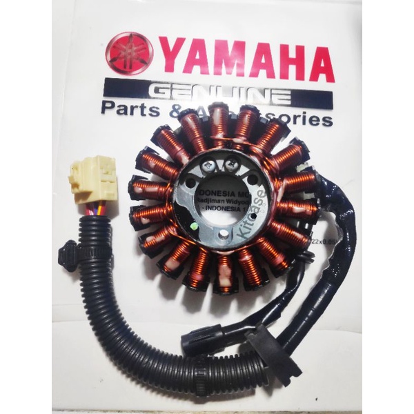 Jual Spull Stator YAMAHA N-Max Aerox 155 PNP LEXI FullSet CKP kabel panjang B6H H1410 00 ...