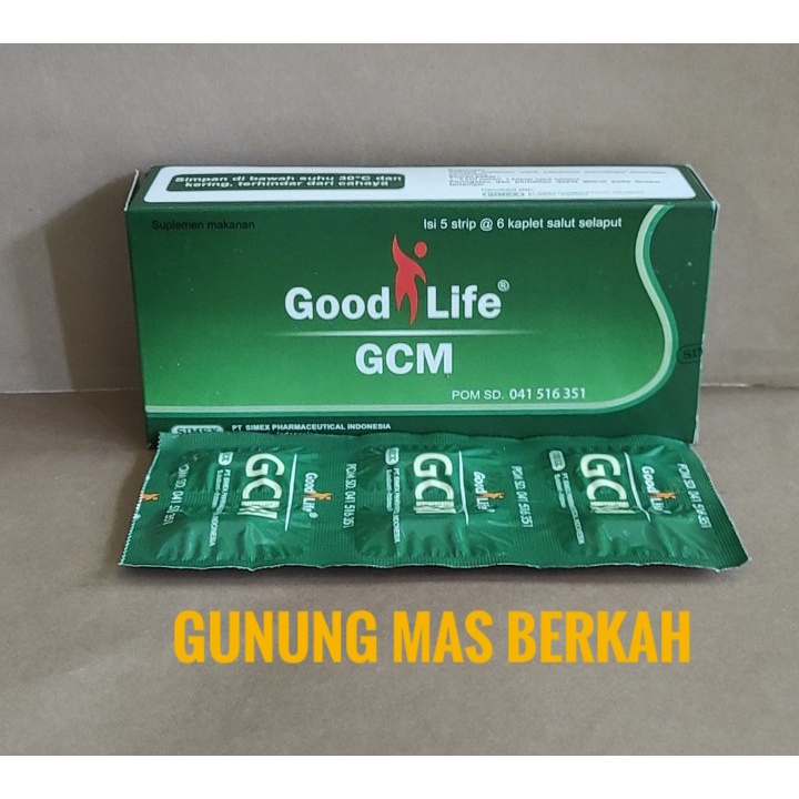 Jual GOODLIFE GCM Gcm gcm Good Life Kaplet - Membantu memelihara ...