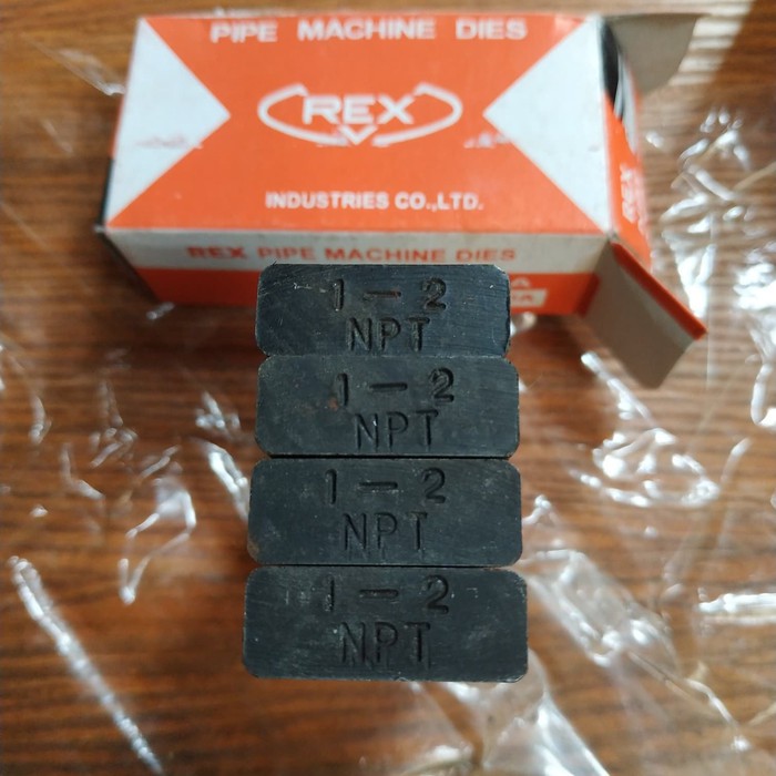 Jual Original rex Mata Senai NPT Drat Pipa Size 1 - 2 inch - Dies Pipe ...