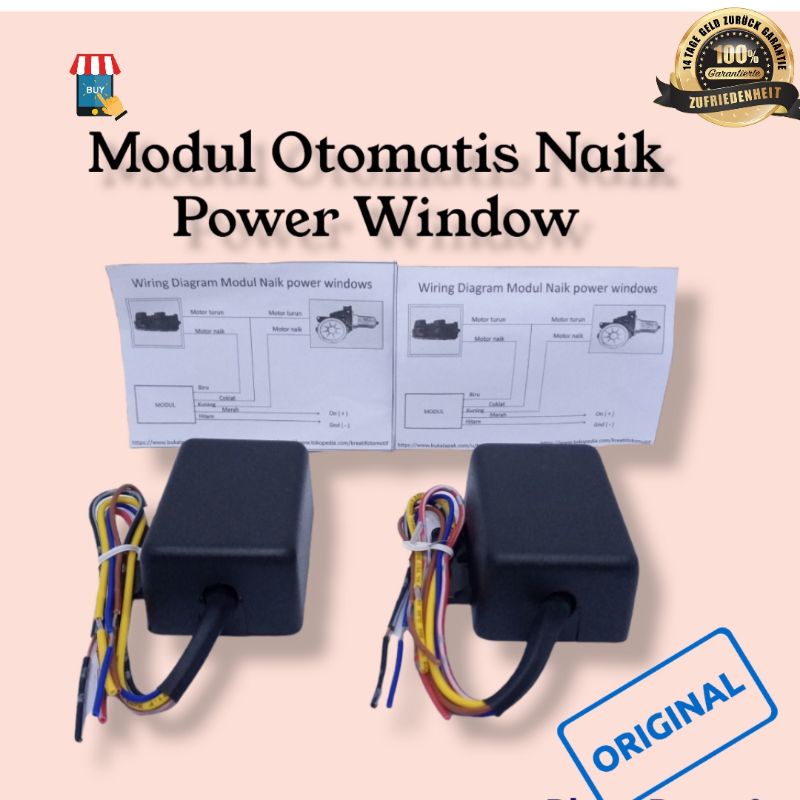 Jual Modul Auto Up Power Window /Otomatis Naik Power Window/modul auto ...
