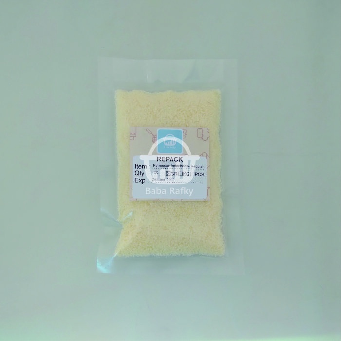 Jual Keju Parmesan Arisha Cheese Regular 50 gram - Keju Halal - Repack ...