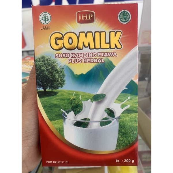Jual (GOMILK SUSU KAMBING (200gr) 5 BOX (khusus reseller) | Shopee ...