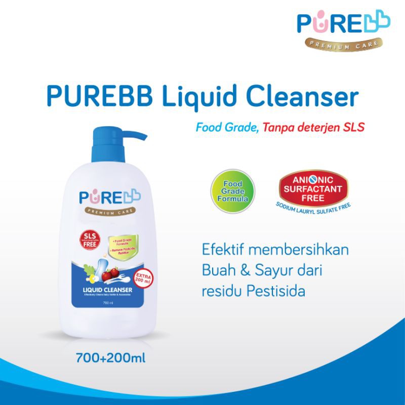 Jual PURE BB LIQUID CLEANSER 700ML & 450ml (BUY2 GET1) / SABUN CUCI ...
