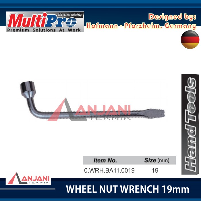 Jual KUNCI L RODA MOBIL 19 mm MULTIPRO WHEEL NUT WRENCH BUKA BAUT 19mm ...