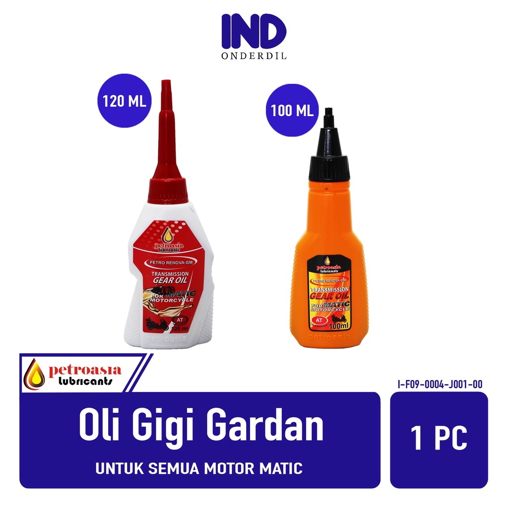 Jual Oli-Oil Gear-Gigi-Gir Matic Gardan 100-100Ml-120 ML-120ml SNI Merk ...