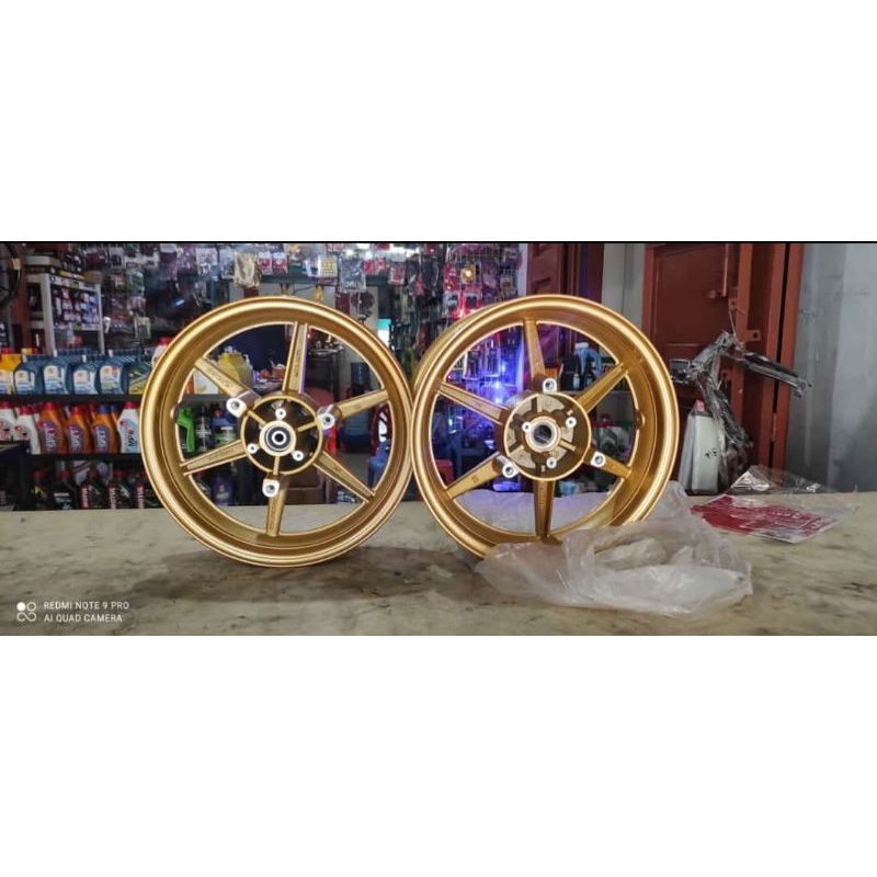 Jual VELG RCB NMAX 2015-2019 GOLD 1SET | Shopee Indonesia