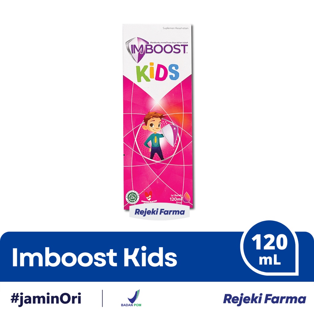 Jual Imboost Kids 120 mL Syrup - Sirup Daya Tahan Tubuh anak Kid 120mL ...