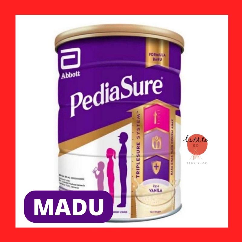 Jual Pediasure Triplesure Abbott 850gr rasa MADU susu pertumbuhan 850 gr | Shopee Indonesia