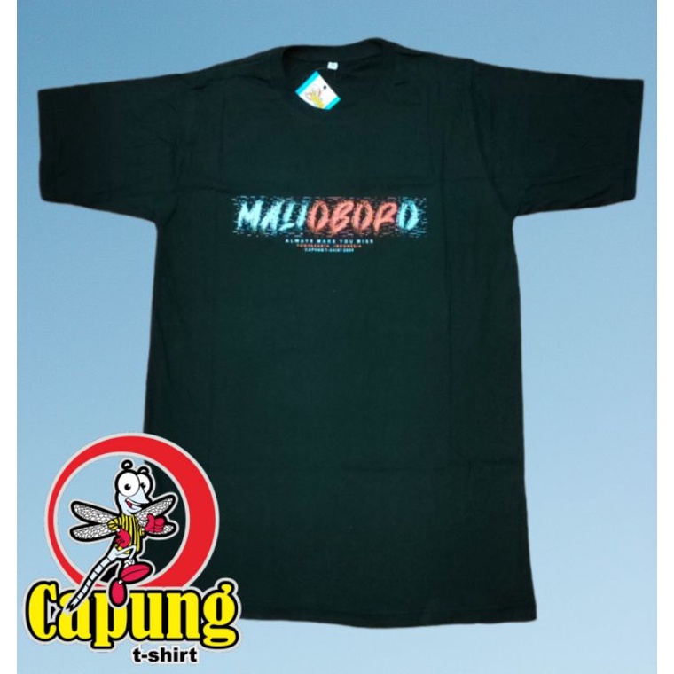 Jual KAOS JOGJA SABLON ASLI MEREK CAPUNG T-SHIRT KAOS JOGJA SABLON TERLARIS DI MALIOBORO JOGJA ...