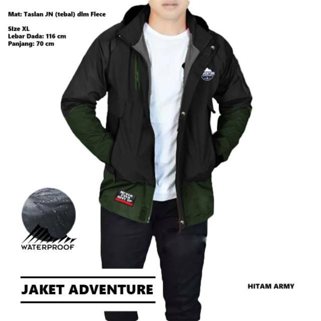 Jual Jaket adventure / jaket pria / jaket gunung / jaket motor/ jaket ...
