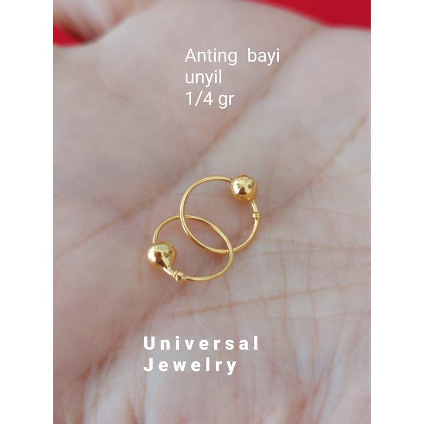 Jual Anting Bayi Emas Muda seperempat gram | Shopee Indonesia