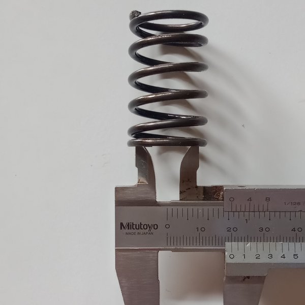 Jual spring tekan baja 2.5 mm x id 20 mm x od 25 mm x panjang 40 mm ...