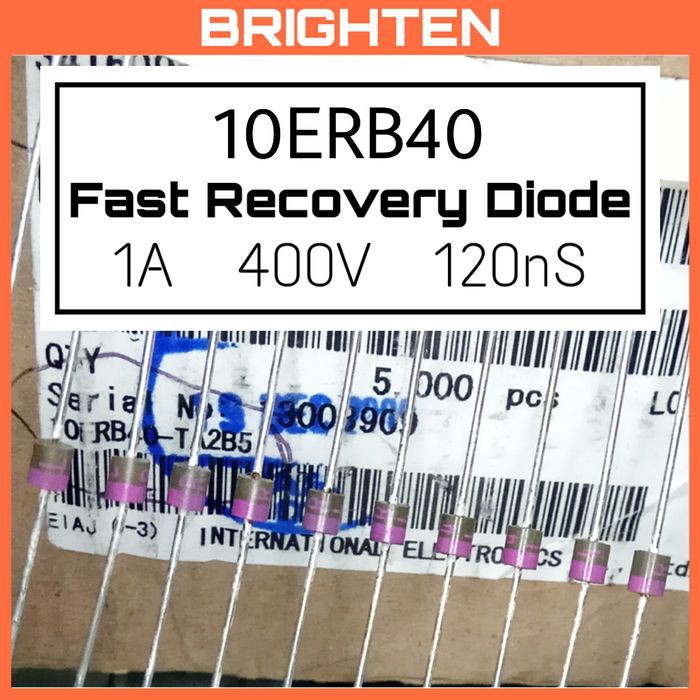 Jual 10ERB40 Dioda Fast Recovery Diode 1A 400V 120nS | Shopee Indonesia