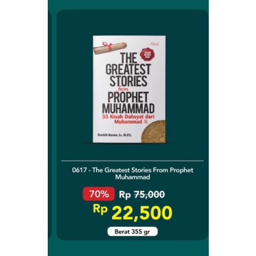 Jual buku nabi muhammad | Shopee Indonesia