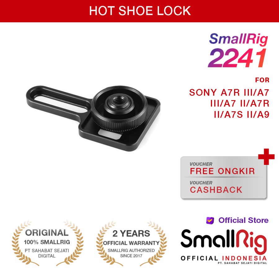 Jual Smallrig Hot Shoe Lock Sony A7R Iii/A7 Iii/A7 Ii/A7R Ii/A7S Ii/A9 ...