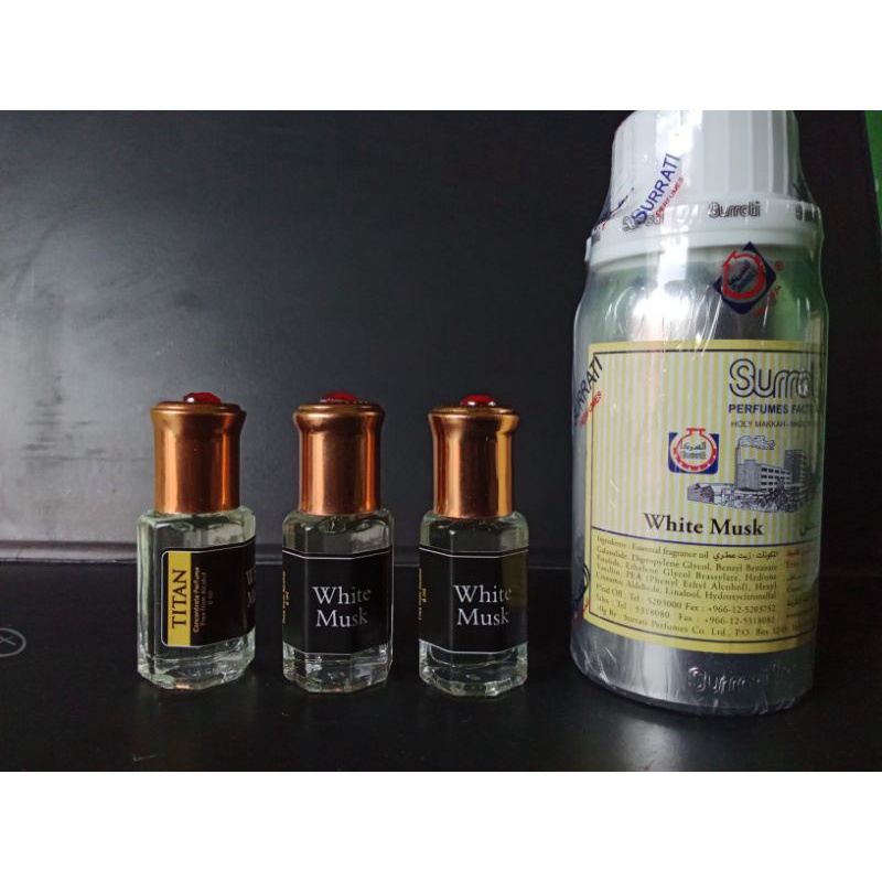 Jual WHITE MUSK / KASTURI PUTIH | 100% Pure Tanpa Pelarut / Campuran ...