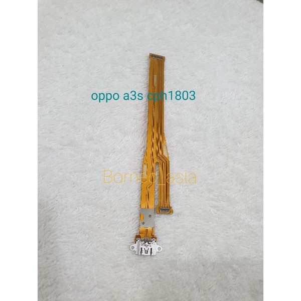 Jual board charger/pcb/conector charger oppo a3s cph1803 | Shopee Indonesia