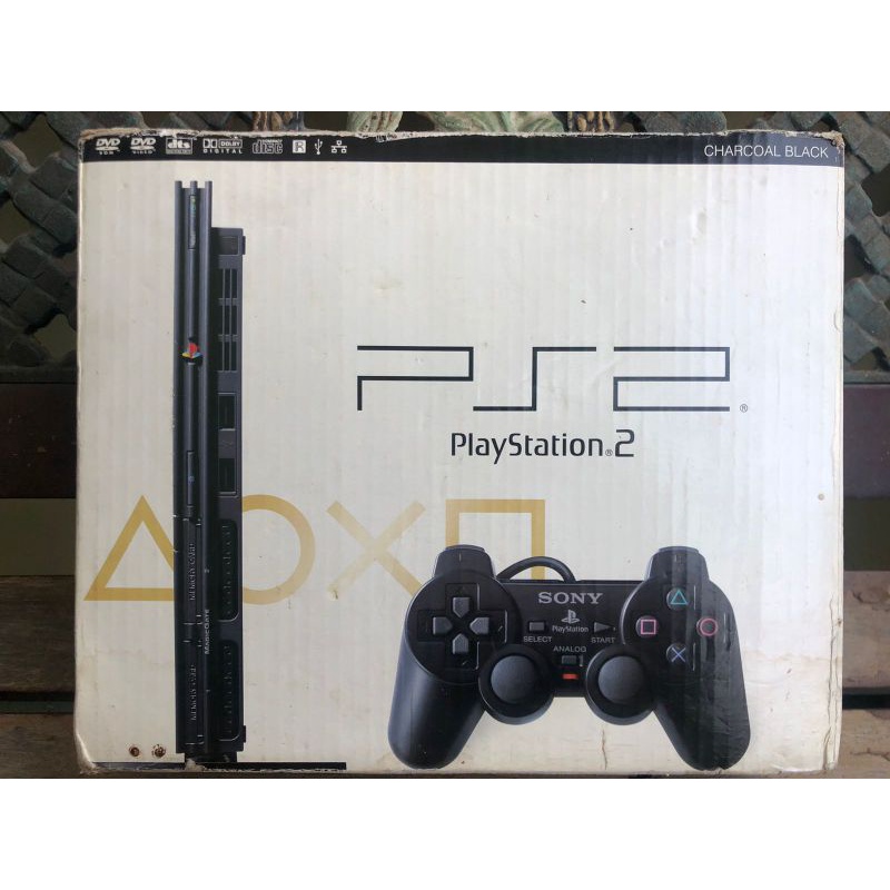 Jual PS2 SLIM FULLSET ORIGINAL SONY,AKSESORIS ORIGINAL BAWAAN PS ...