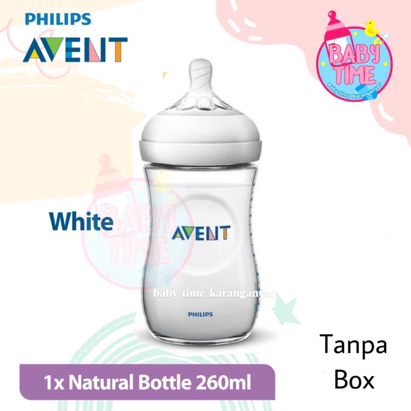 Jual PHILIPS AVENT Botol Dot Susu Bayi Philips Single Bottle Natural ...