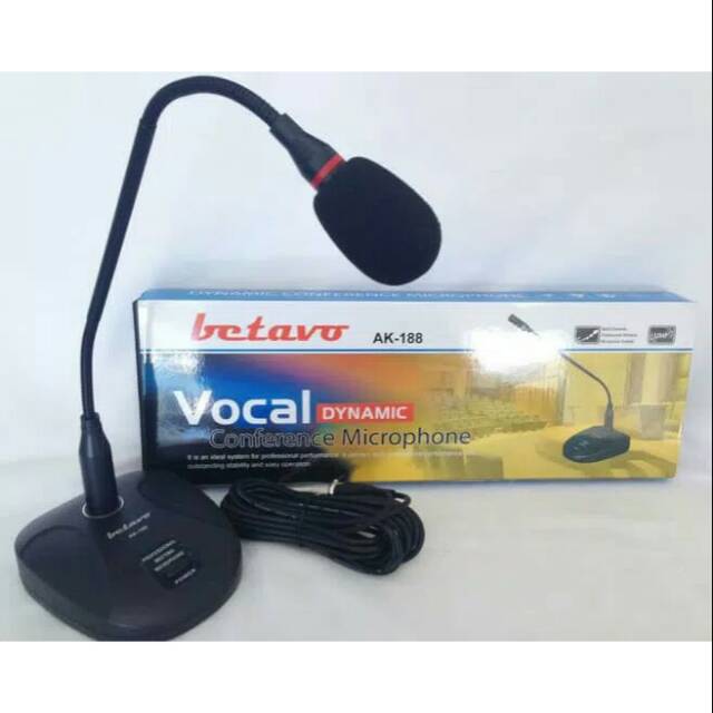 Jual MIC CONFERENCE BETAVO AK 188 MIC MEJA MIC RAPAT | Shopee Indonesia