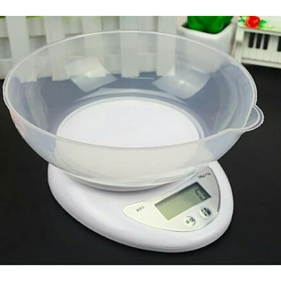 Jual Timbangan Dapur Digital MANGKOK / Timbangan Kue 5KG Timbangan Digital | Shopee Indonesia