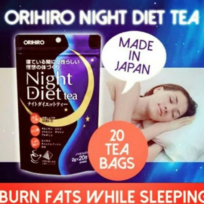 Jual Orihiro Night Diet Tea Japan / Teh Diet jepang | Shopee Indonesia