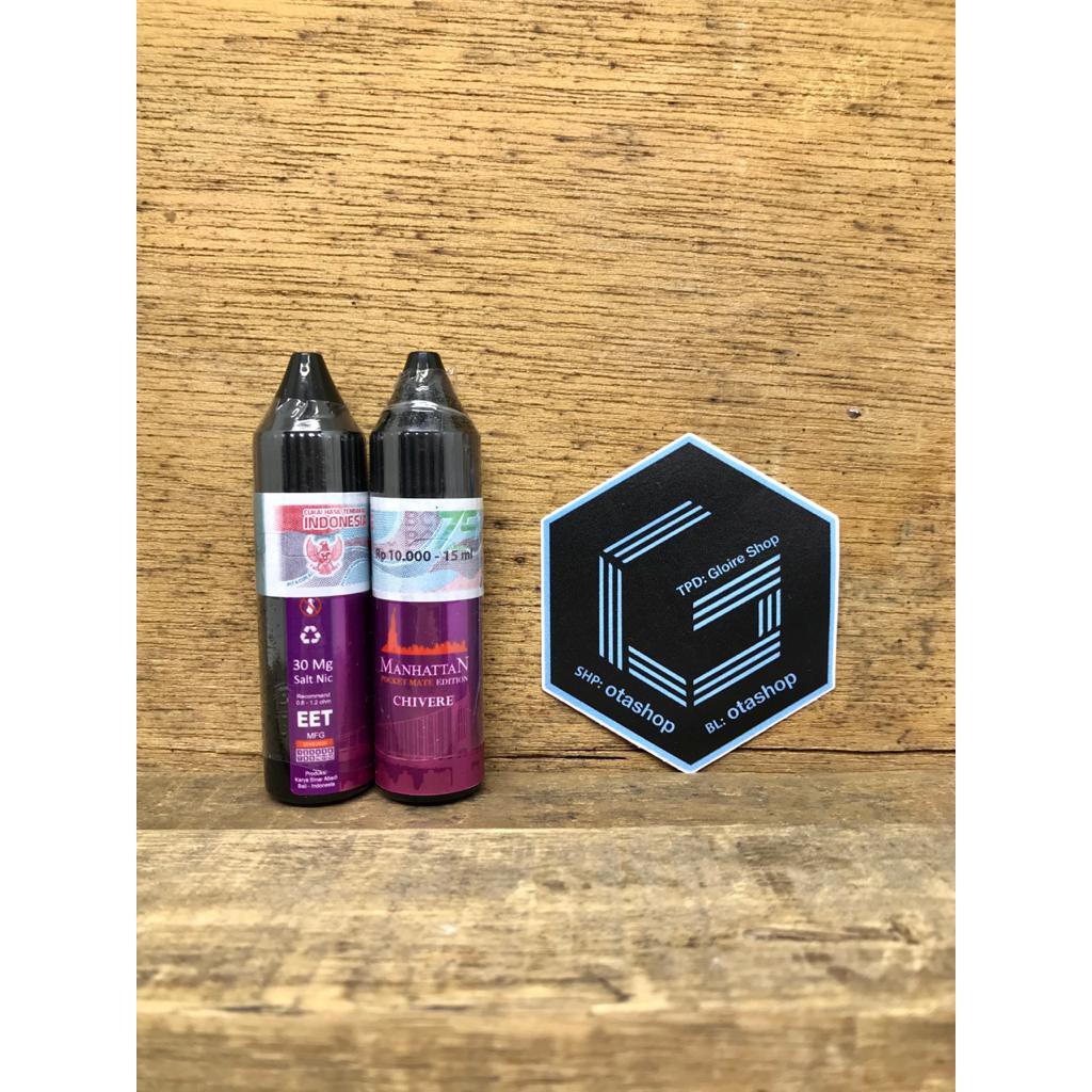 Jual Salt Nic Manhattan Chivere Dragon Fruit Mix Peach 15ml 30mg liquid ...