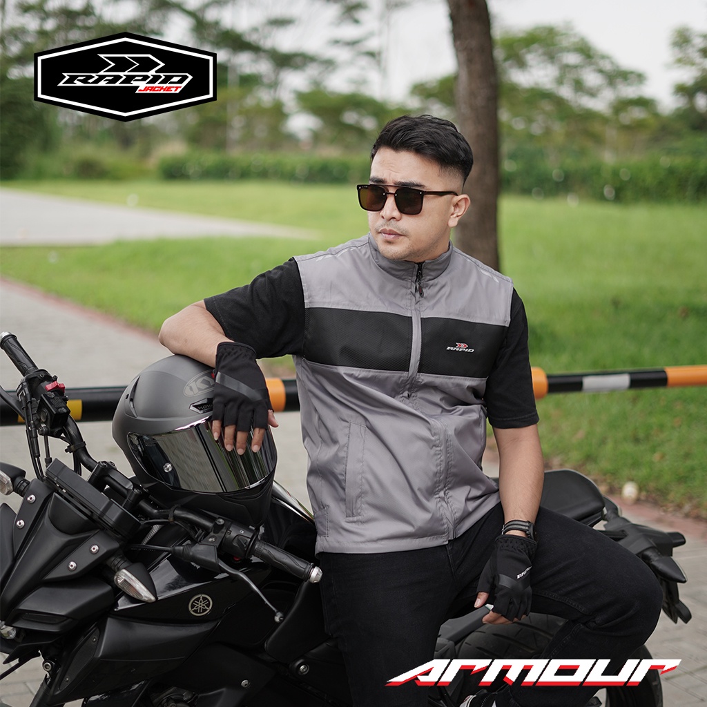 Jual Rompi motor pria touring anti angin RAPID ARMOUR tahan angin ...