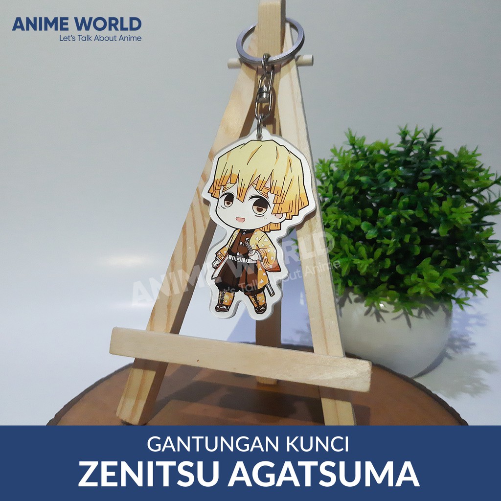 Jual Gantungan Kunci Anime - Zenitsu Agatsuma - Keychain Zenitsu ...