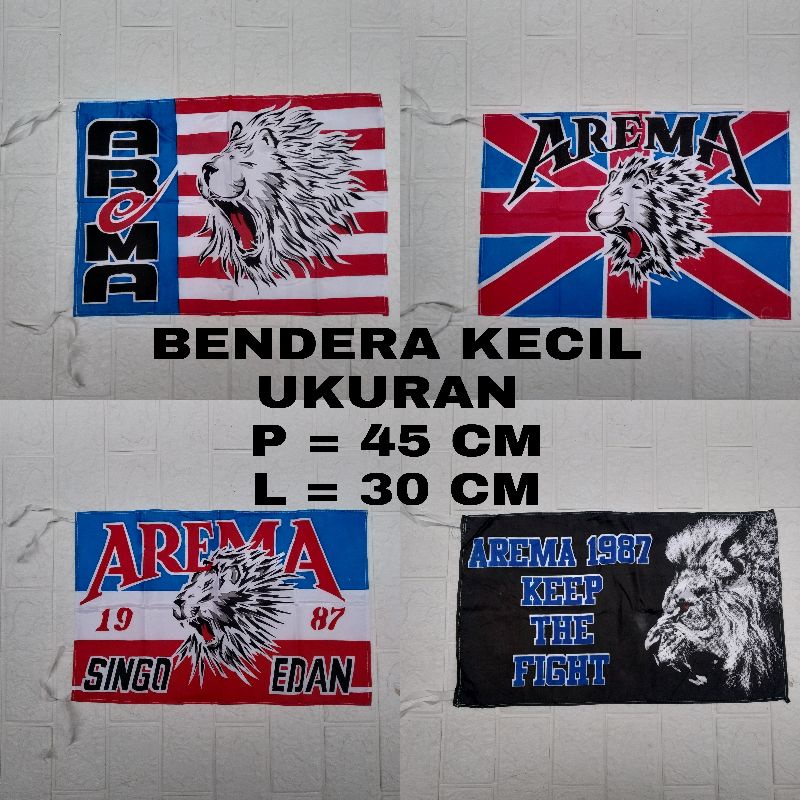 Jual BENDERA AREMA UKURAN KECIL | Shopee Indonesia