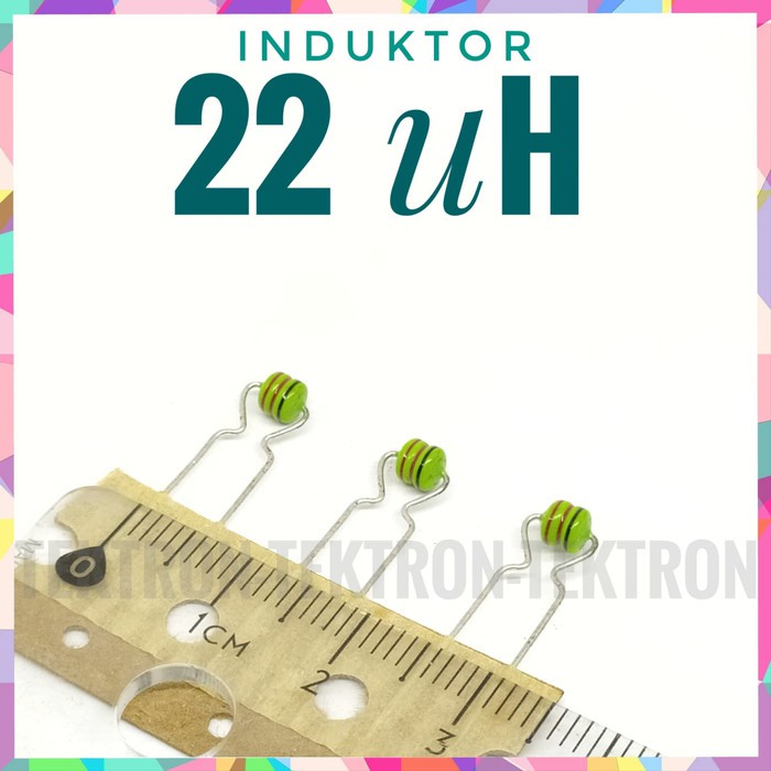 Jual Induktor 22uH RFC Inductor Coil Axial Oscillator koil 22 uH 220 ...
