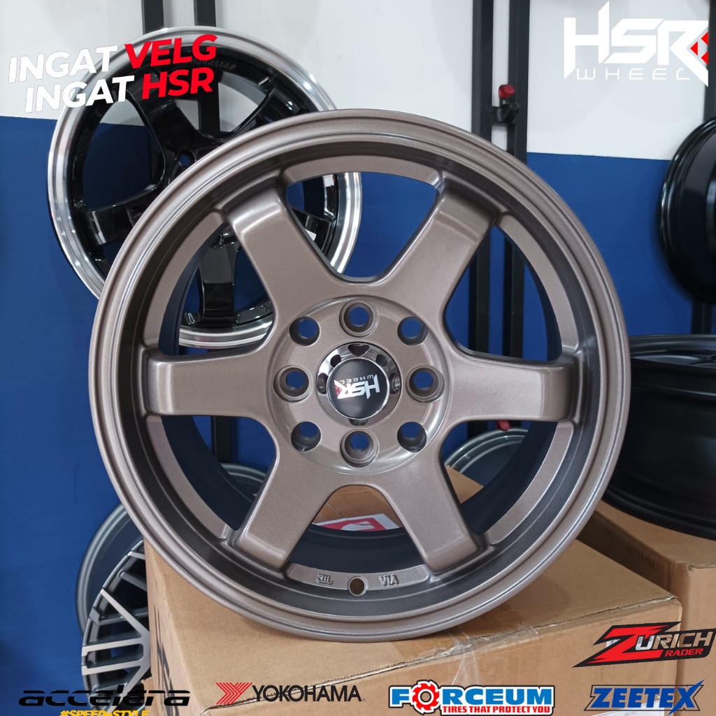 Jual VELG TE37 HSR TOKYO RING 14 TERLARIS WARNA BRONZE RATA BODY R14 LUBANG 8 XENIA AVANZA ...