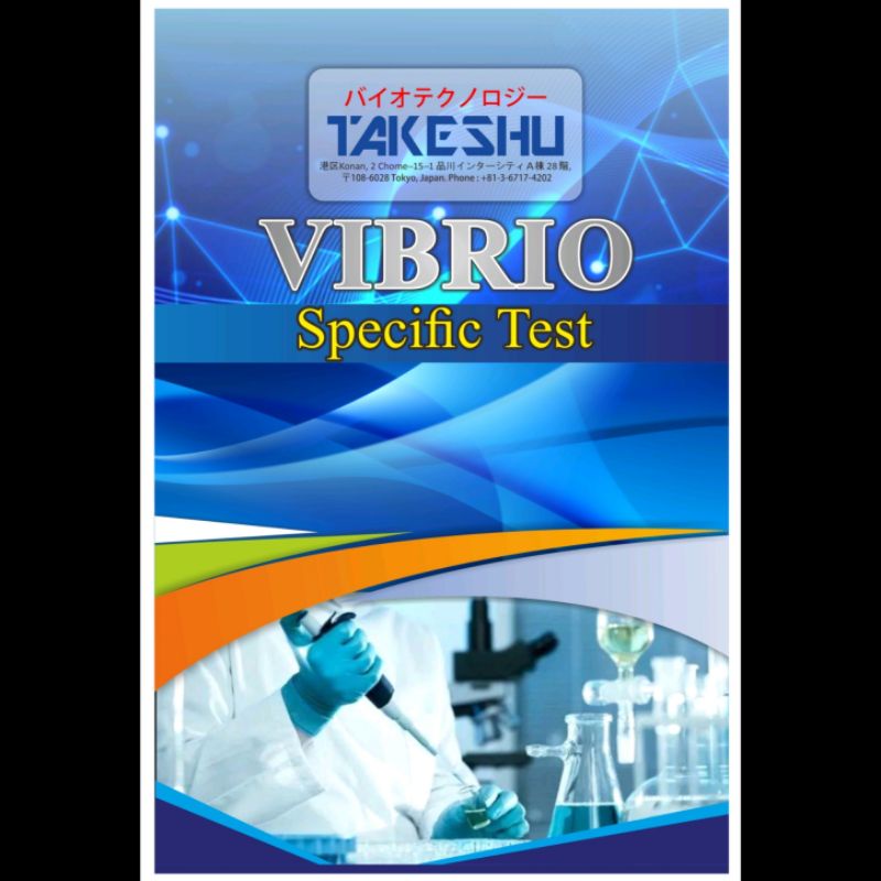 Jual TEST KIT Vibrio Rapid Test Vibrio Takeshu Asia Pasific | Shopee ...