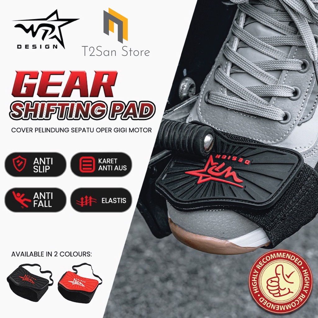 Jual Pelindung Sepatu Motor Shift Pad Design / Protective Padding Gear ...