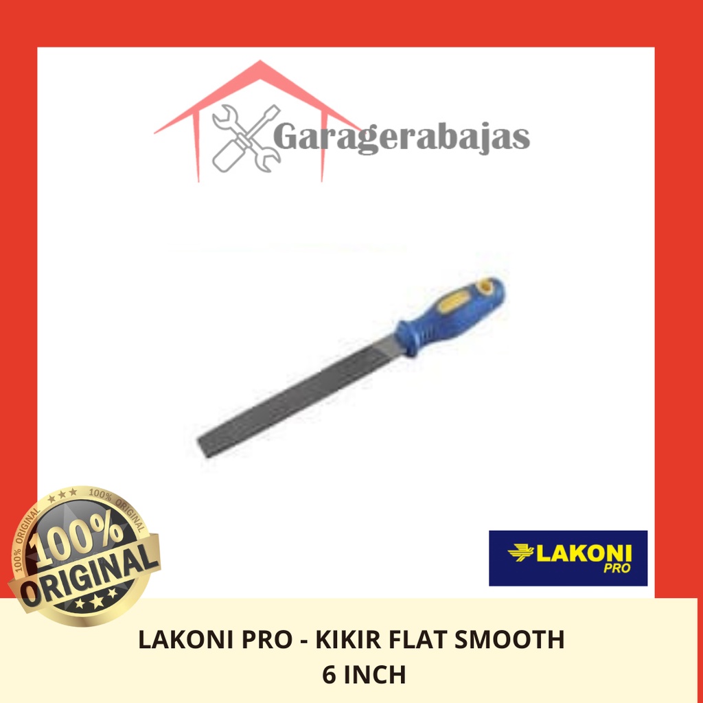 Jual JETJO TOOLS - Kikir 6" / Flat Files (Smooth Cut ) - 101621 LAKONI ...