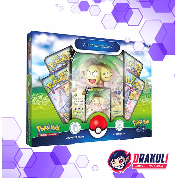 Jual TCG Pokemon GO Alolan Exeggutor V Box | Shopee Indonesia