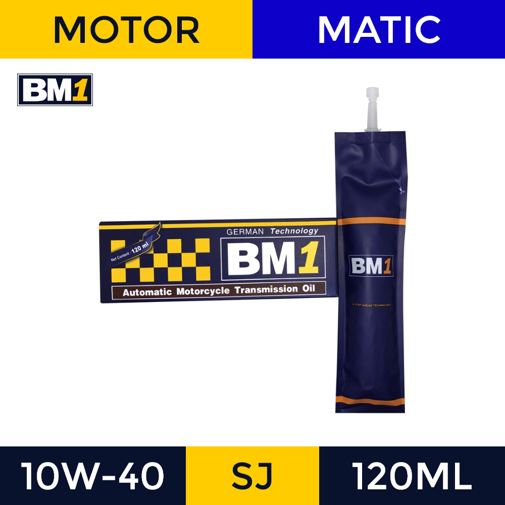 Jual OLI TRANSMISI MOTOR MATIC BM1 (120 ml) | Shopee Indonesia