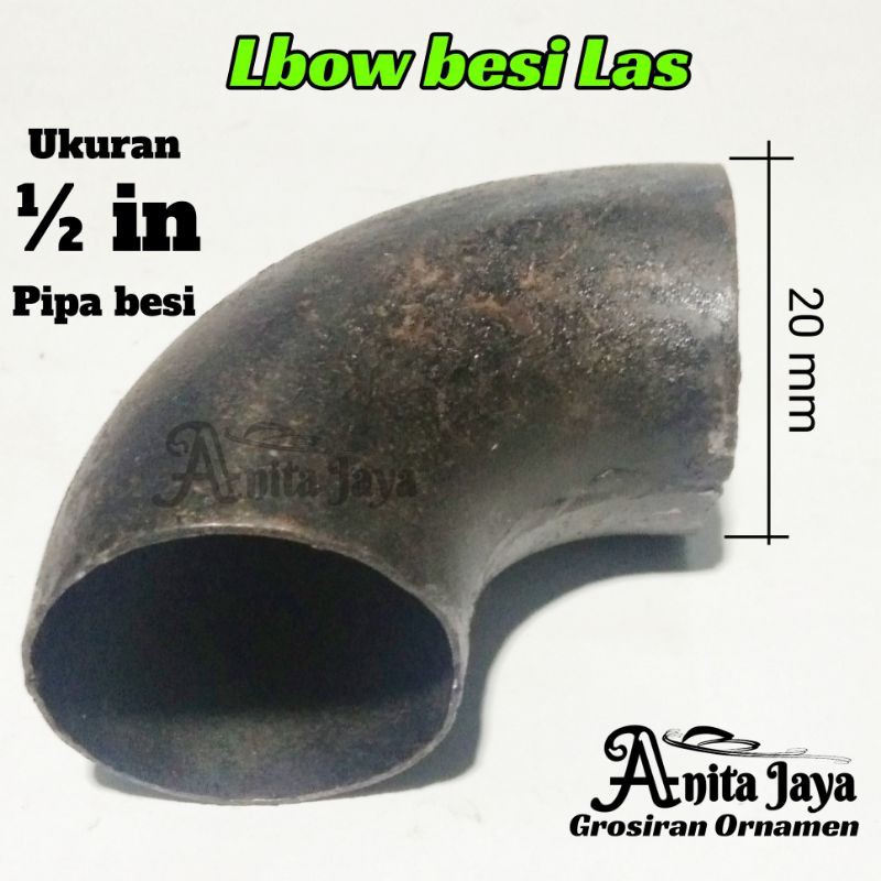 Jual Lbow besi pipa ½ in elbow keni las bukan sch atau sgp | Shopee ...