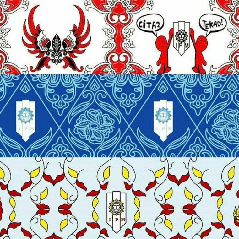Jual Batik IPM/batik Muhammadiyah/batik sekolah/batik seragam/batik ...