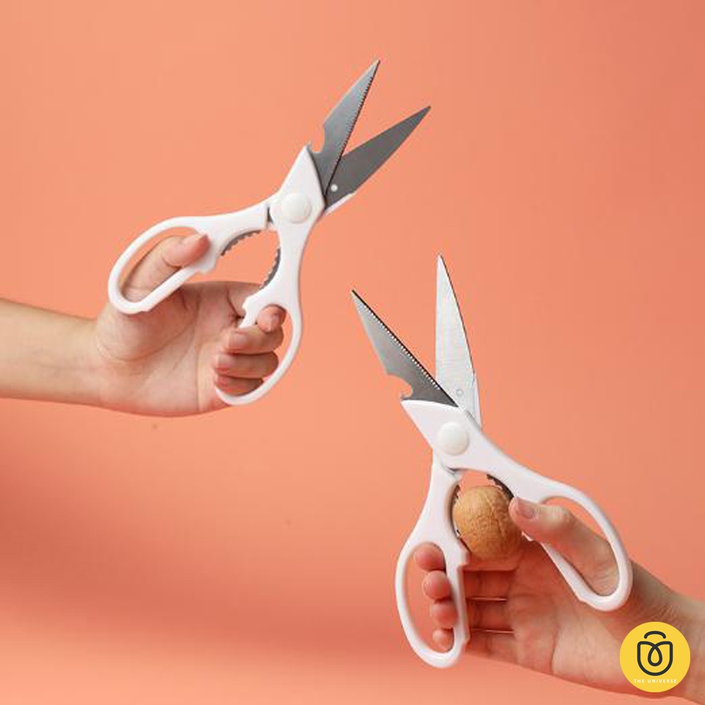 Jual Gunting Dapur Putih Kitchen Scissors Gunting Multifungsi Gunting ...