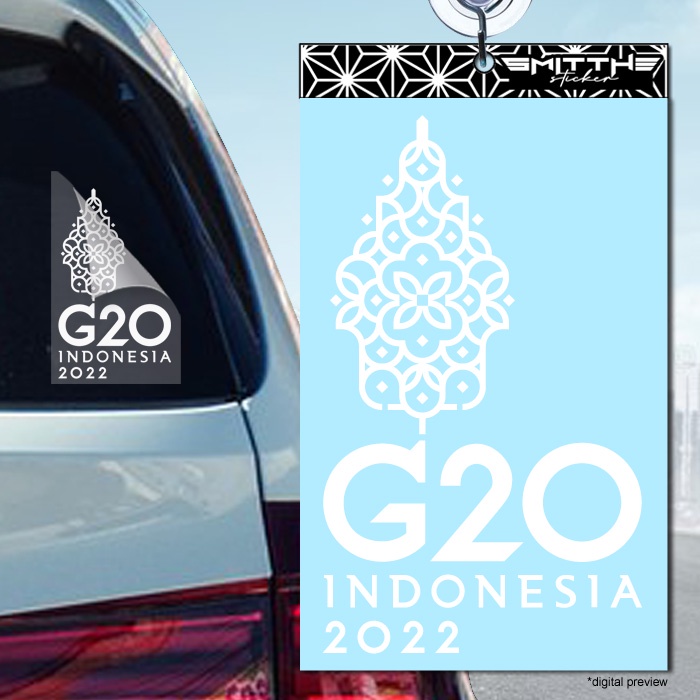 Jual Stiker G20 Indonesia 2022 Cutting Sticker Decal Waterproof ...