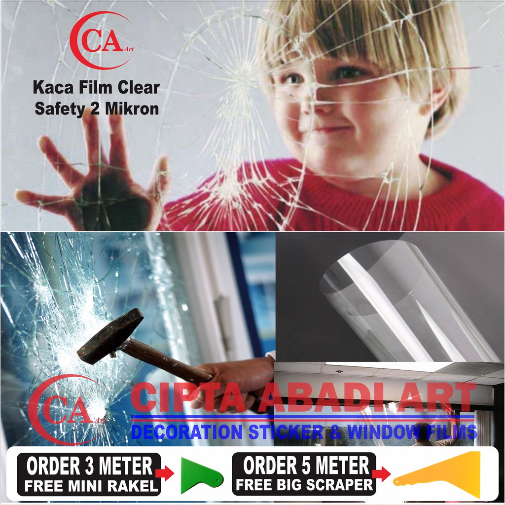 Jual NEW PRODUCT STIKER KACA FILM/STICKER KACA FILM SAFETY/PELAPIS KACA ...