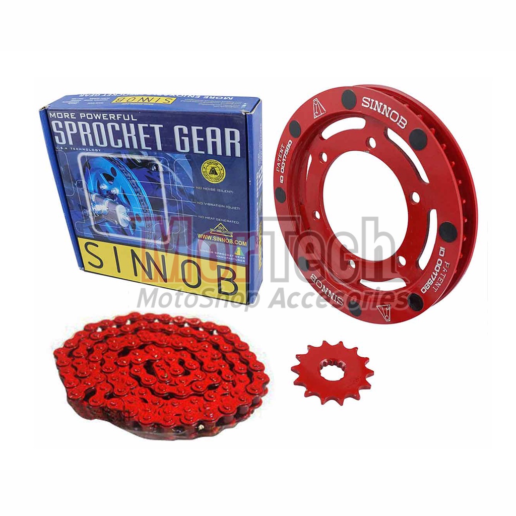 Jual Sinnob Gear - Gir Set Rantai - Rante Motor Yamaha R25 Colour Chain ...
