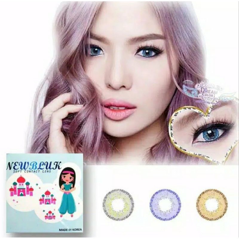 Jual MURAH Softlens Newbluk Black / Gray / Brown -225 s/d -600 soflens ...