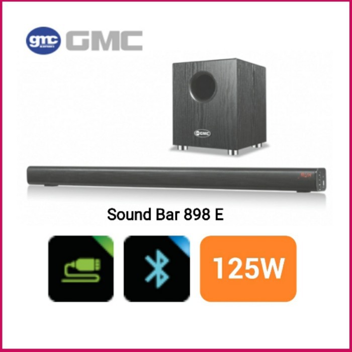 Jual Speaker GMC 898 E Sounds Bar + Bluetooth | Shopee Indonesia